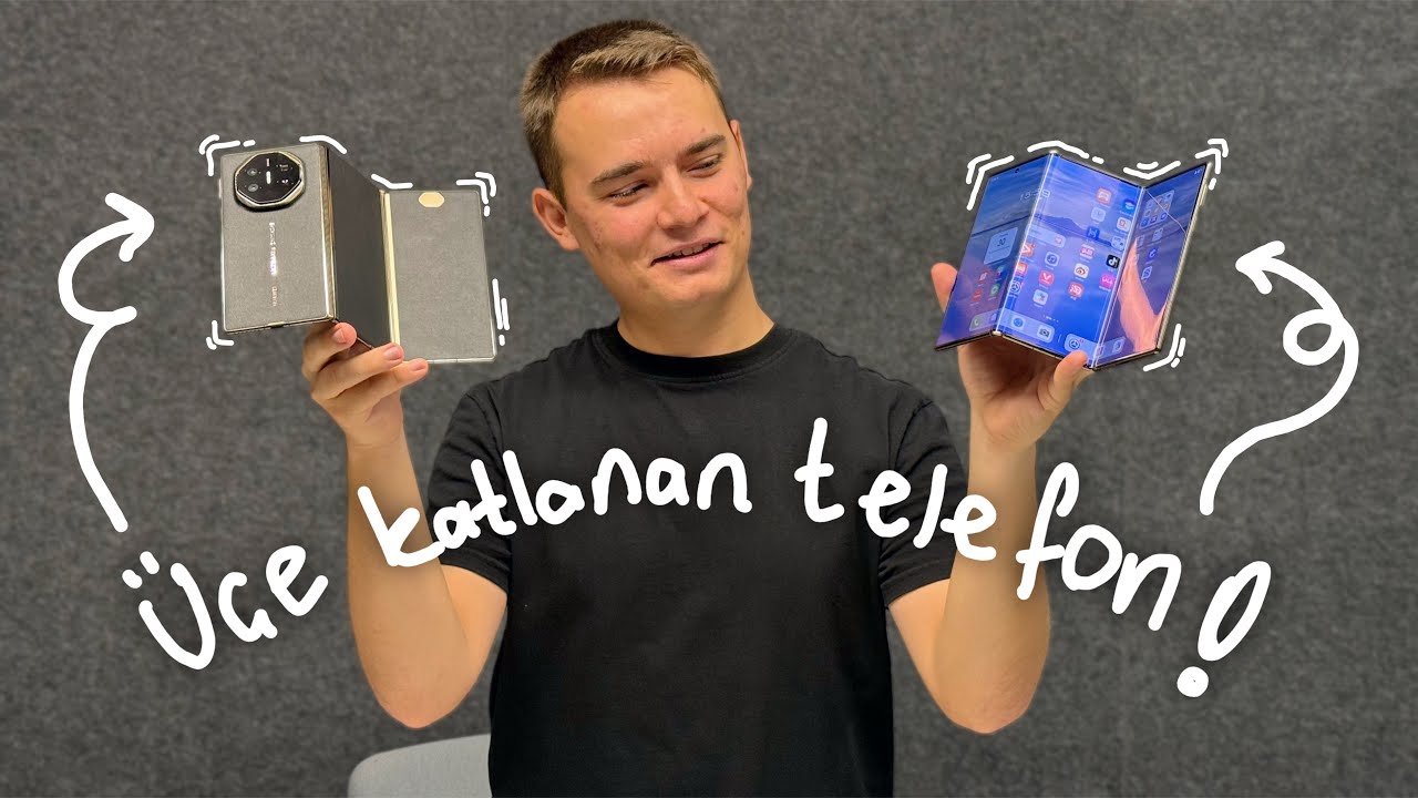 Tablet olan telefon: Huawei Mate XT 3’e katlanır telefon kutu açılışı ...