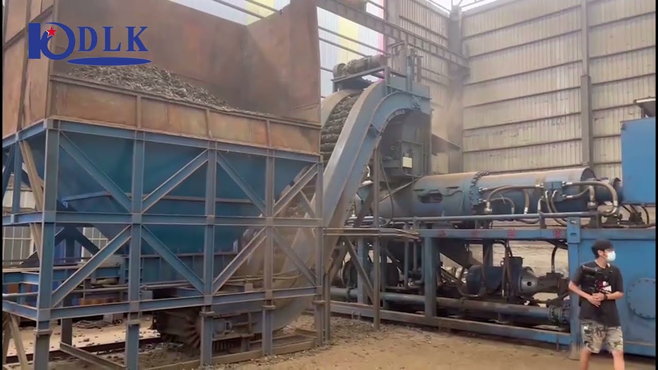 Quality Metal Chip Scrap Compactor Briquetting Machine - YouTube