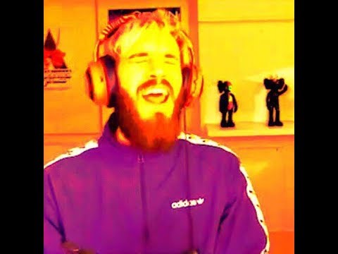 Pewdiepie singing hey monika but its really loud - YouTube