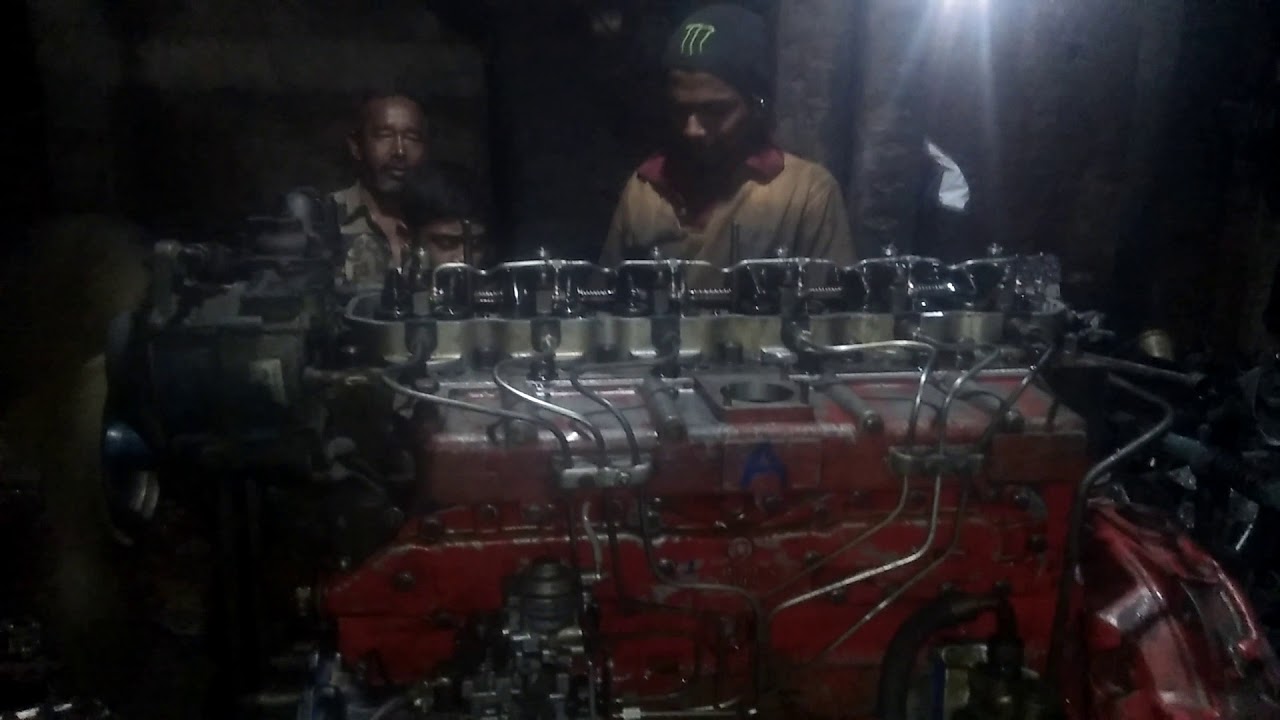 Ashok Leyland bs2 engine meraj makanical work - YouTube