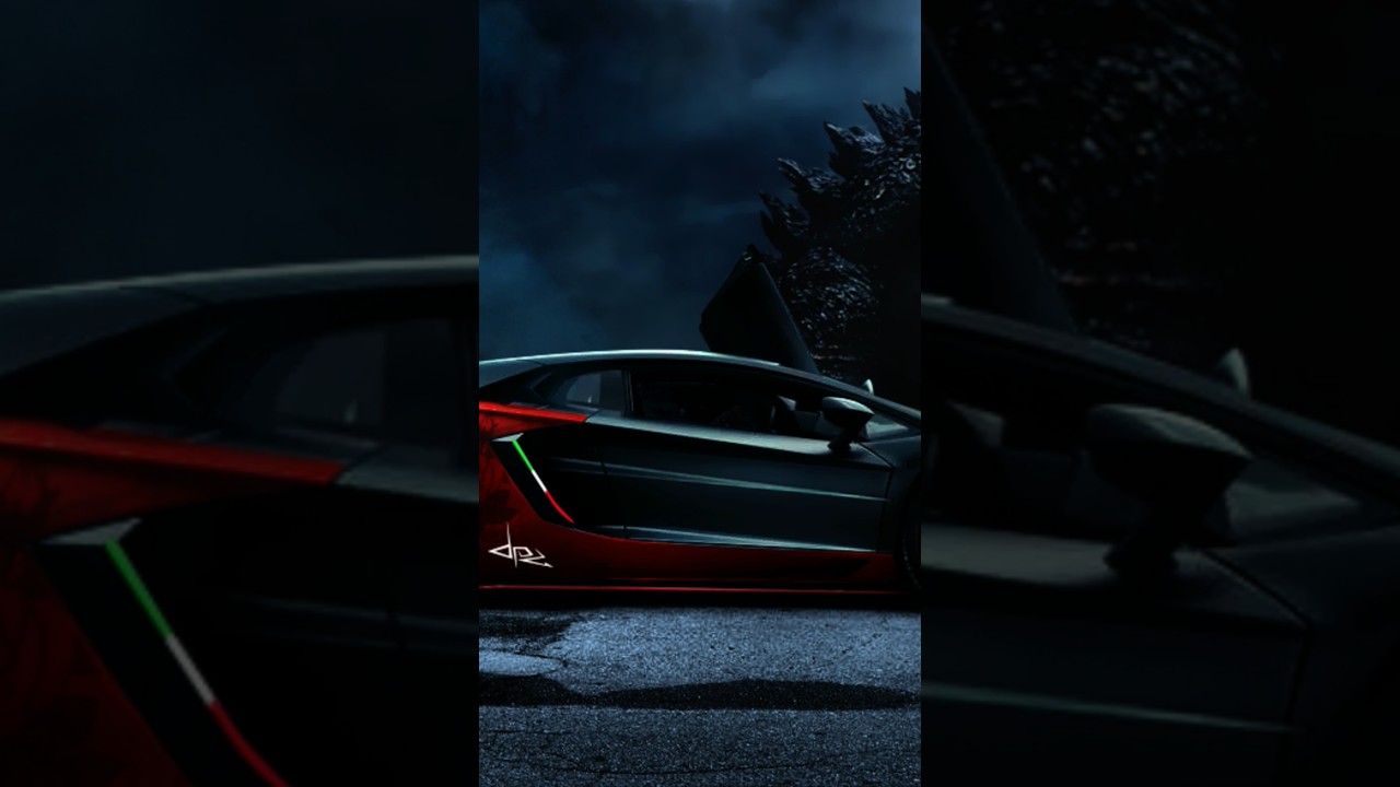 Horor Lamborghini nightmare 😱💀☠ #scary #creepy #ghost #halloween #music ...