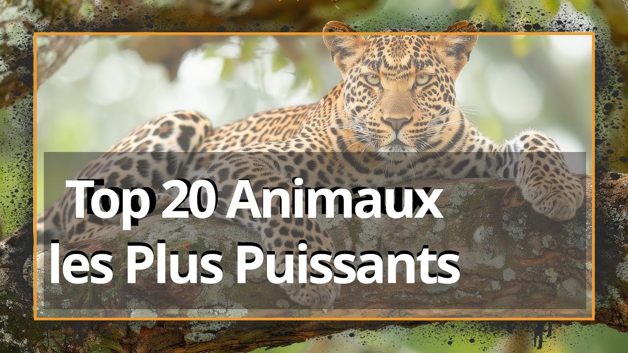 TOP 20 Animaux Les Plus Puissants de la Forêt | Tigres, Loups et ...