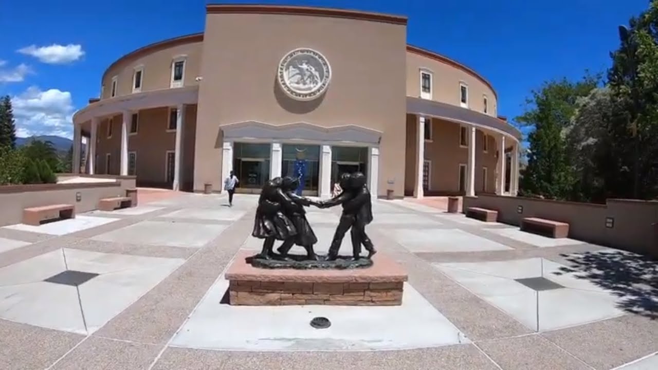 New Mexico State Capitol Walking Tour - YouTube