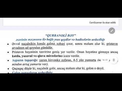 C.Məmmədquluzadənin yaradıcılığı və \