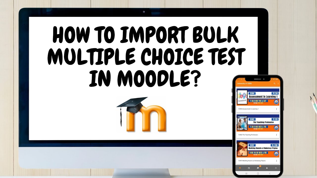 Moodle Tutorial: How to Import Bulk or Multiple Questions in a Multiple ...