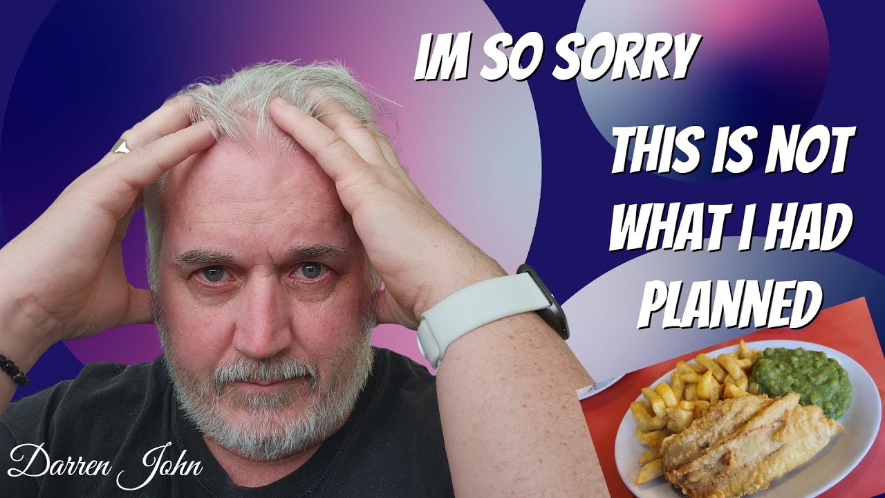 I'm so sorry, this is NOT what I had planned - YouTube