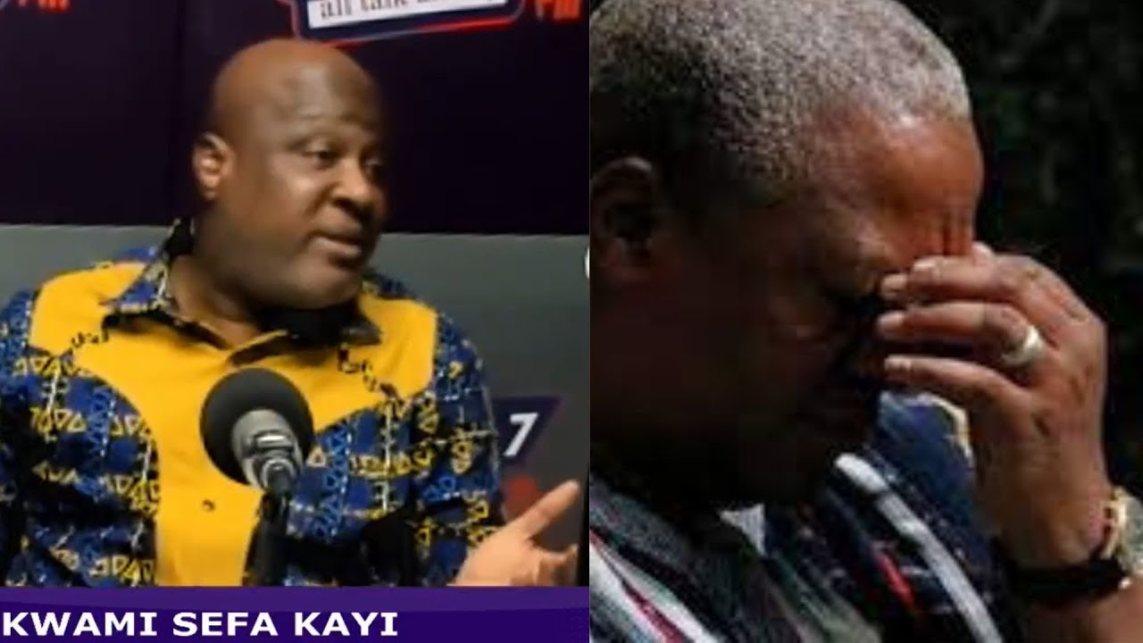 AY3KA Kwame Sefa Kayi;What Do We Expect Him To Say When He Badly Needs ...