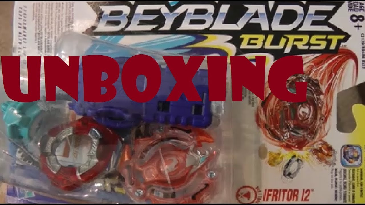 Beyblade Burst Inferno Ifrit/Ifritor I2 Hasbro Unboxing and Test Spin ...