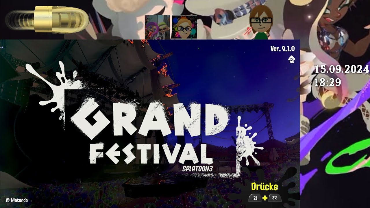 Party beim GRAND FESTIVAL | Tag 3, FINALE | Splatoon 3 - YouTube