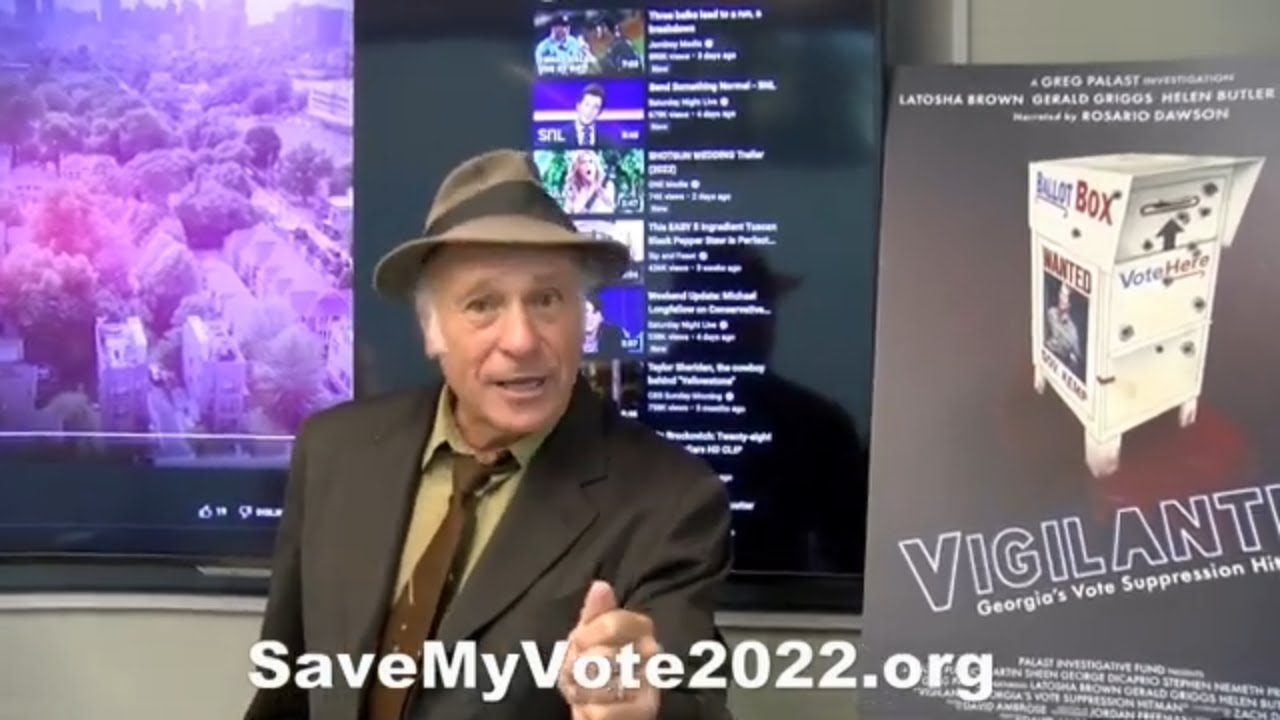 Greg Palast "Live" Press Conference Atlanta, Georgia - YouTube