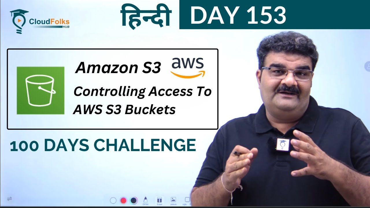Day 153 || AWS S3 || Controlling Access To AWS S3 Buckets || हिन्दी ...