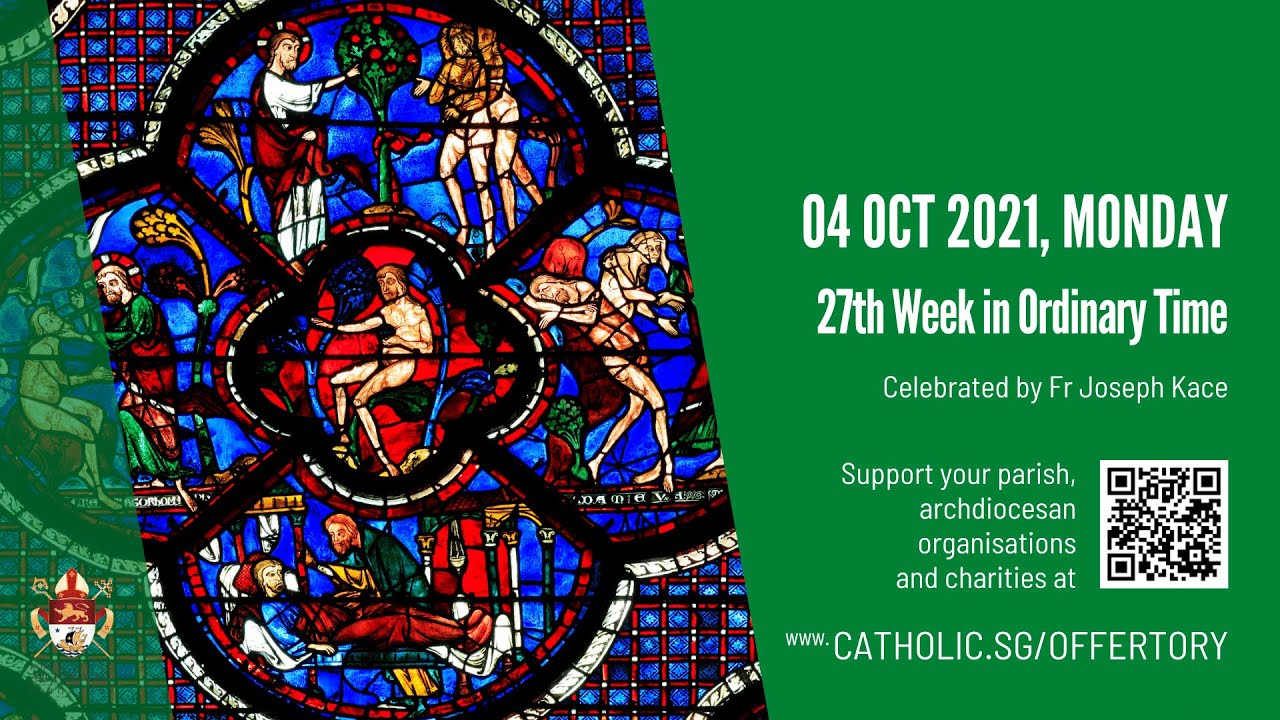 Catholic Weekday Mass Today Online - Monday, 27th Week in Ordinary Time ...