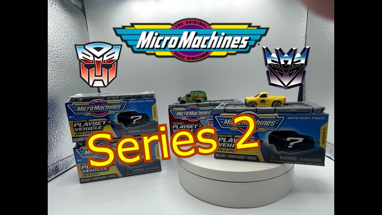 Micro Machines Transformers Mystery Vehicles Series 2 Unboxing! #3 ...
