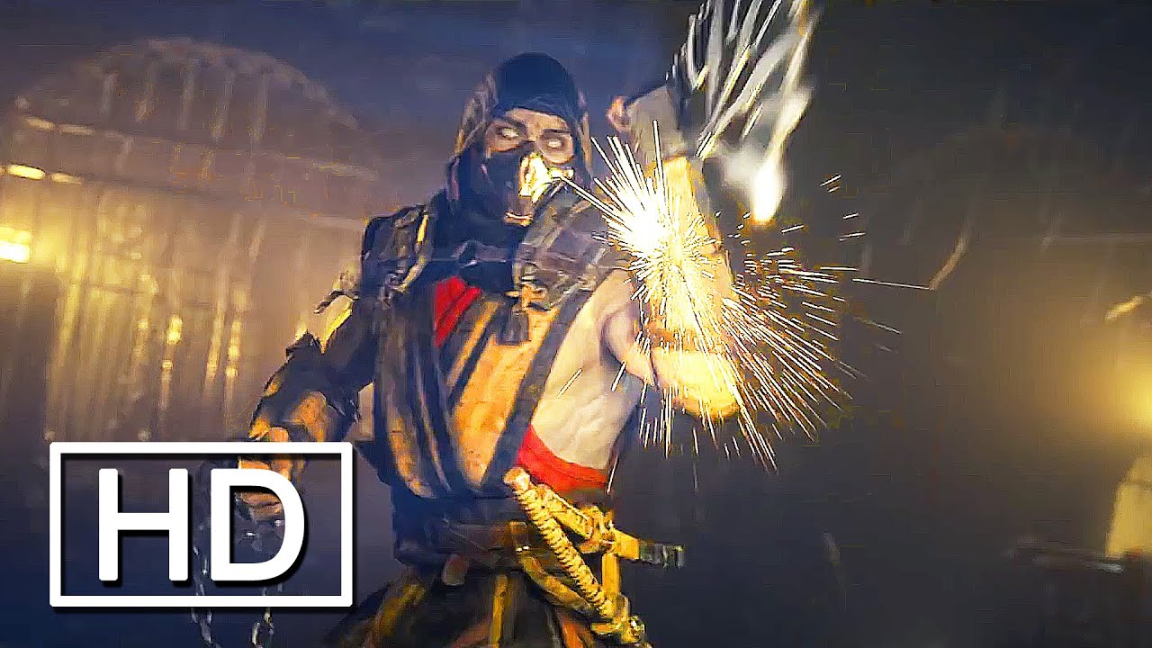 MORTAL KOMBAT Scorpion vs Kitana REALISTIC FIGHT CINEMATIC TRAILER ...