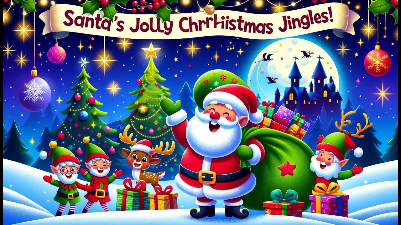 Santa’s Jolly Christmas Jingles | Song Collection | Kids Song | English ...
