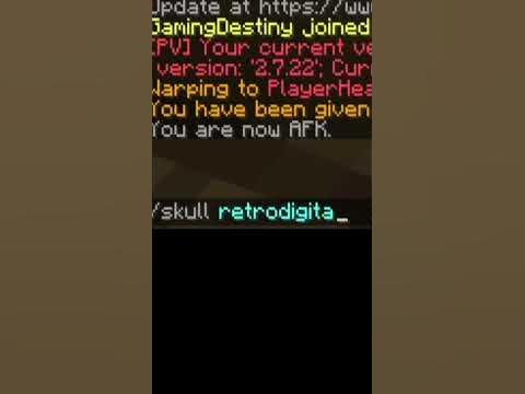 @RetroDigitalYT | Player Head | Comment your name (Java only)! - YouTube