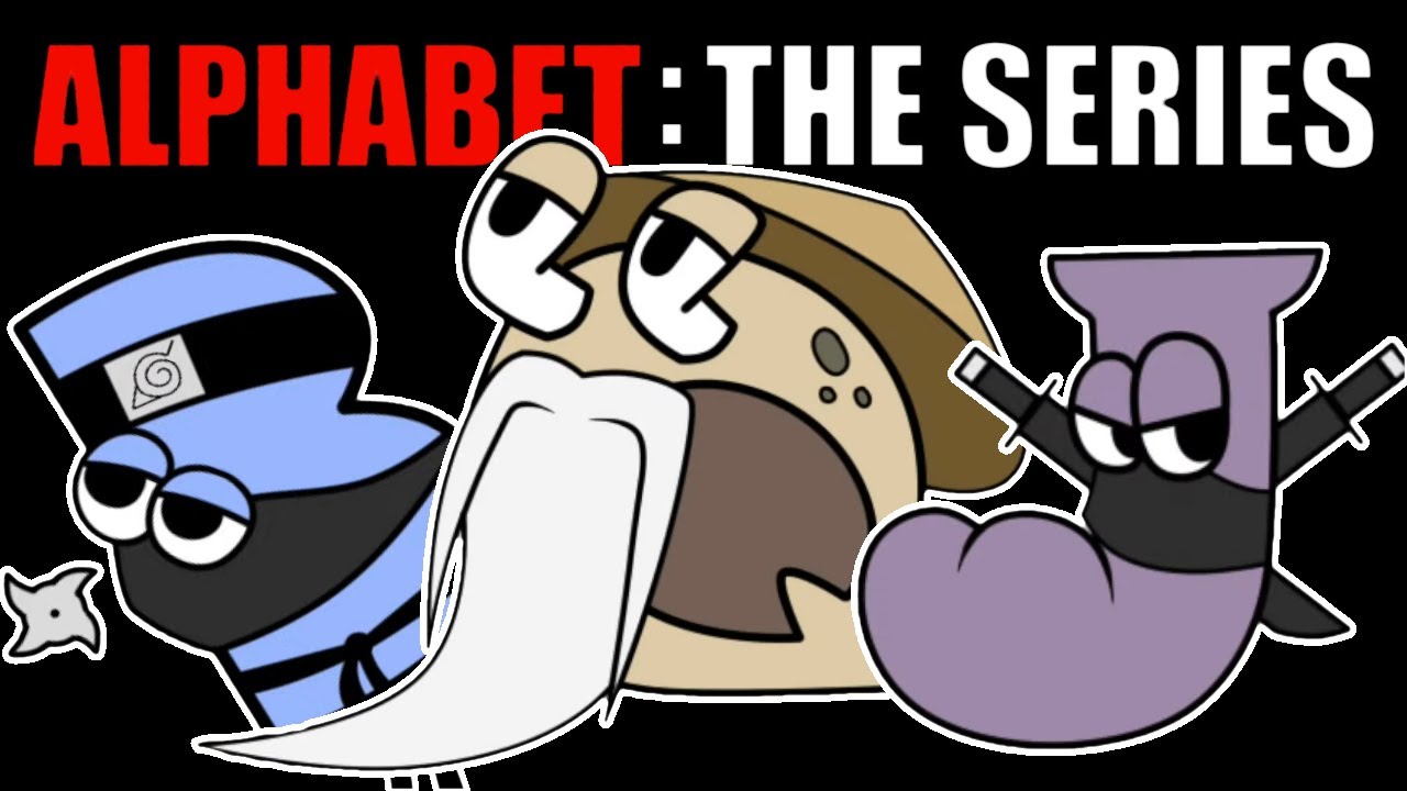 Alphabet Lore but Ninja | Naruto Alphabet Lore - YouTube