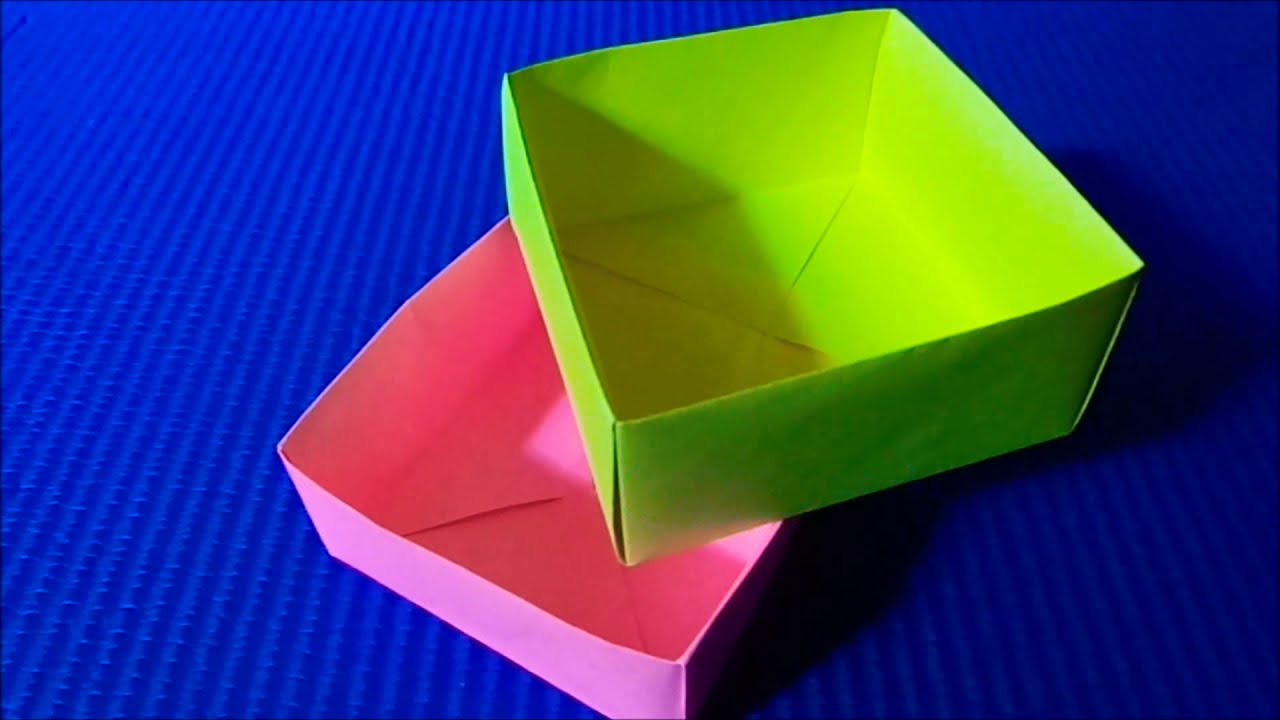 Simple Origami Box Simple Origami Box Paper Craft Simple Origami Box Simple Origami Box Paper Craft