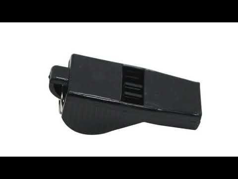 Basic Pealess Whistle - Black