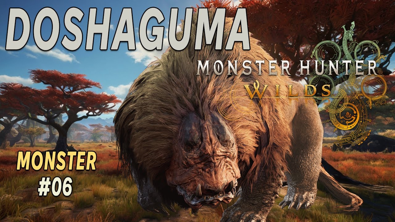Doshaguma vs Archer Monster Hunter Wilds 4K Ultra HD Monster #06 - YouTube