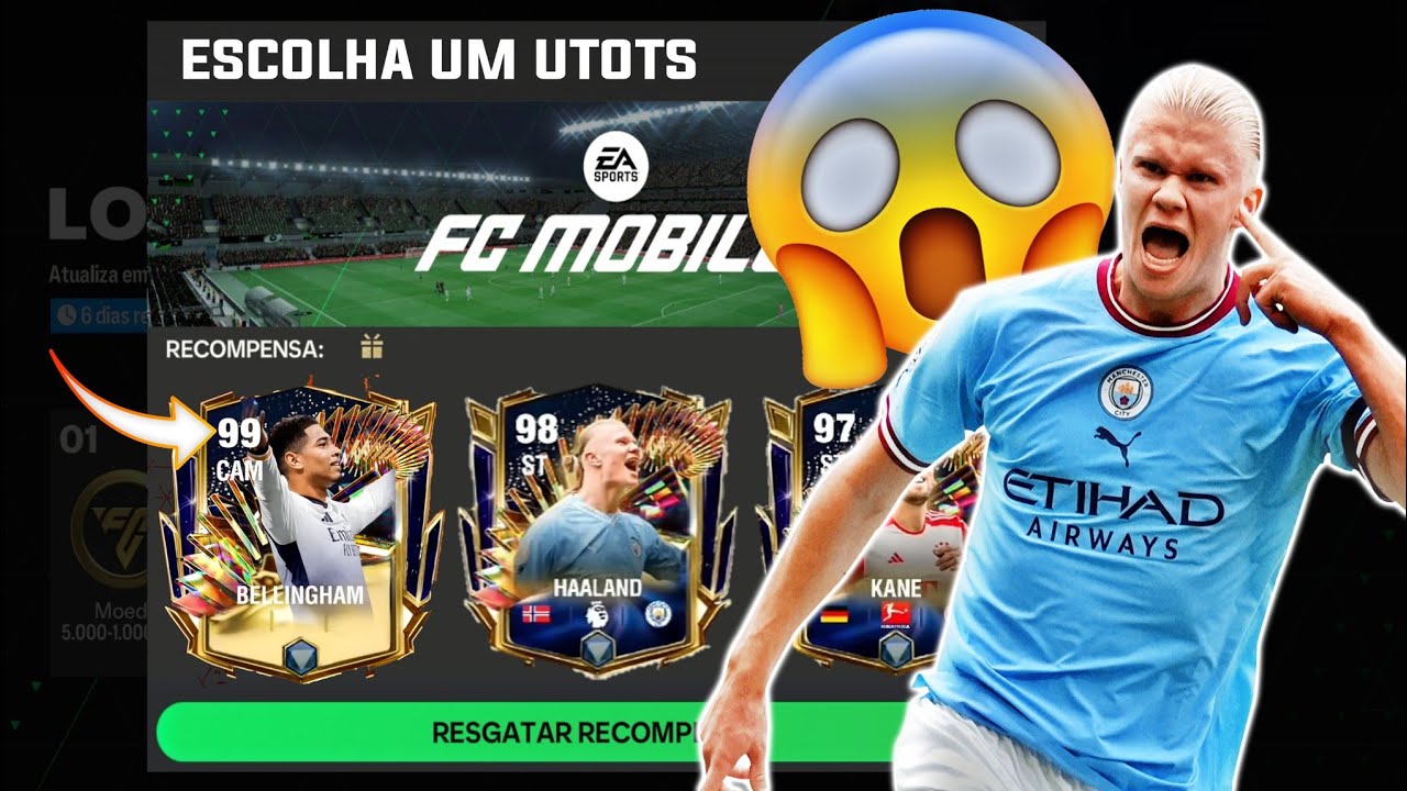 FAÇA ISSO AGORA PARA O EVENTO TOTS 24 🔥UTOTS 99 GRÁTIS NO FC MOBILE 24 ...