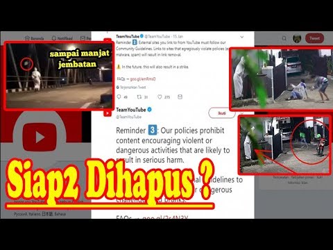 Video Prank Pocong Akan di Hapus Youtube \