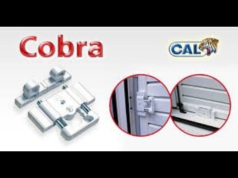Κλειδαριά COBRA Πρόσθετη ασφάλεια για ανοιγόμενα πορτοπαράθυρα από την ...