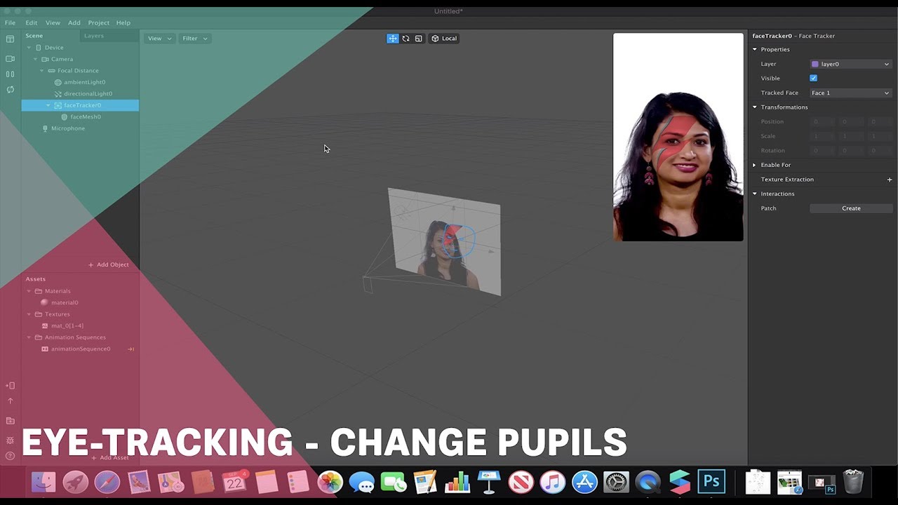 Eye-tracking (Changing Pupils) - Spark AR Studio - YouTube