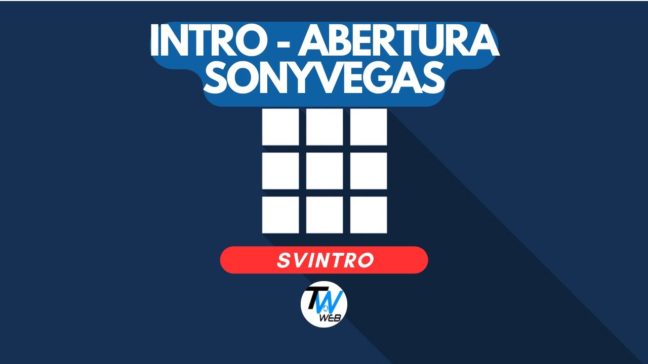 Intro para canal do Youtube - #SonyVegas #intro1 SV-Intro - YouTube