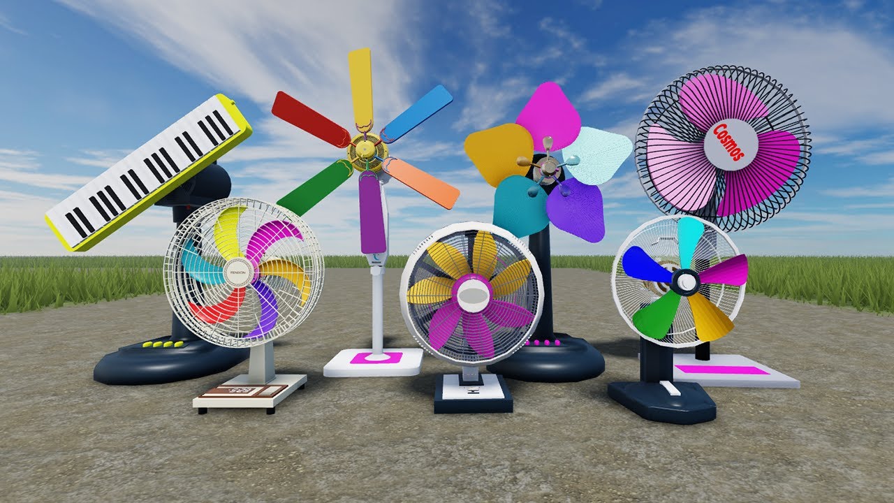 Roblox Ceiling Fan Face-Off: Wobbly vs. Powerful vs. New! I Made This ...