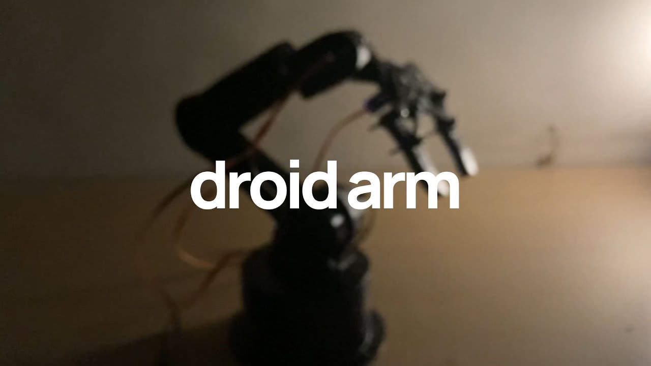 i built a robot arm from scratch in 42 days - YouTube
