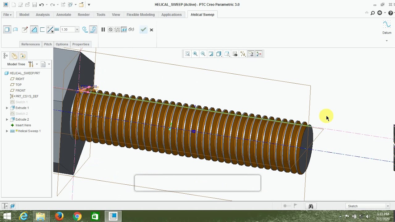 How To Helical Sweep Use In Creo 3 0 YouTube how-to-helical-sweep-use-in-creo-3-0-youtube