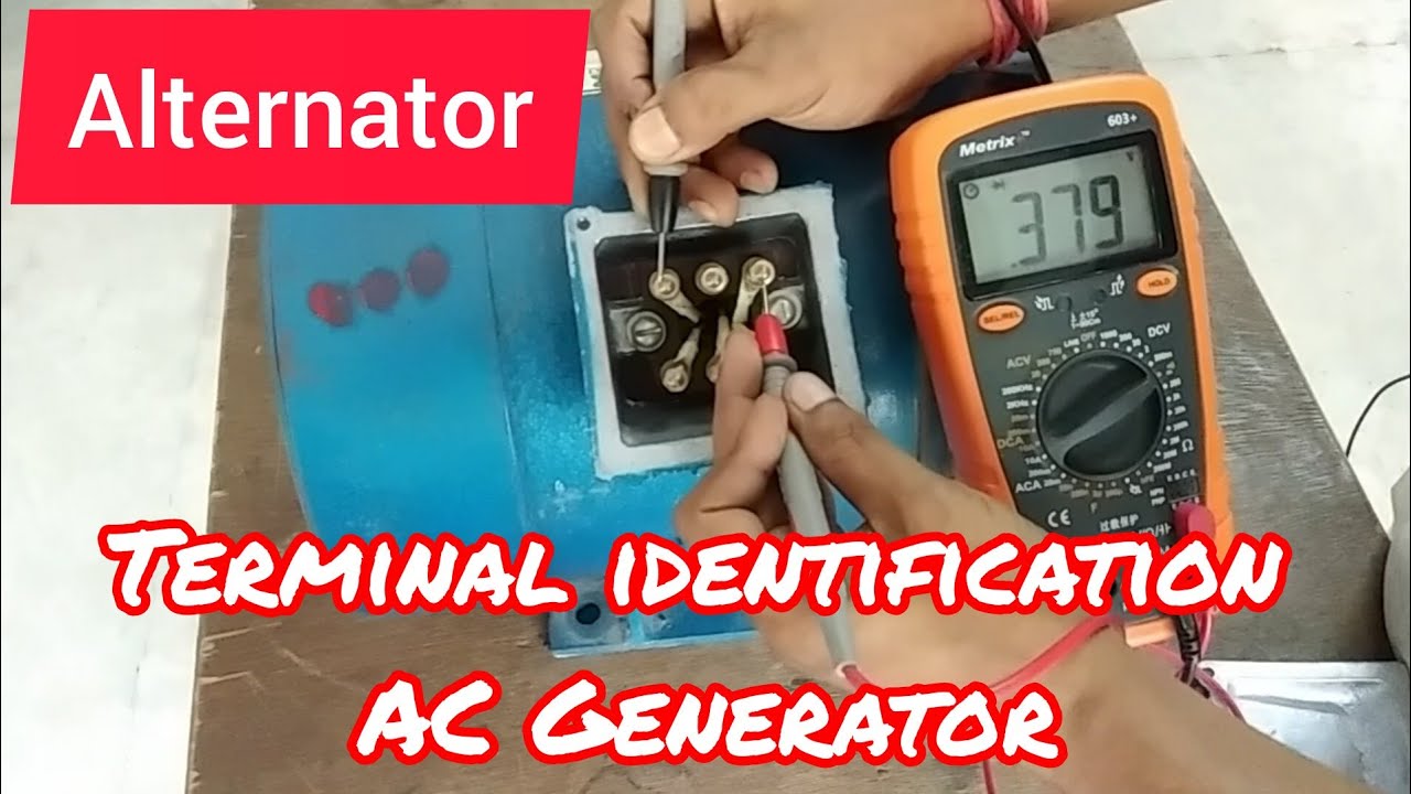 Terminal identification of Three phase Alternator # ...