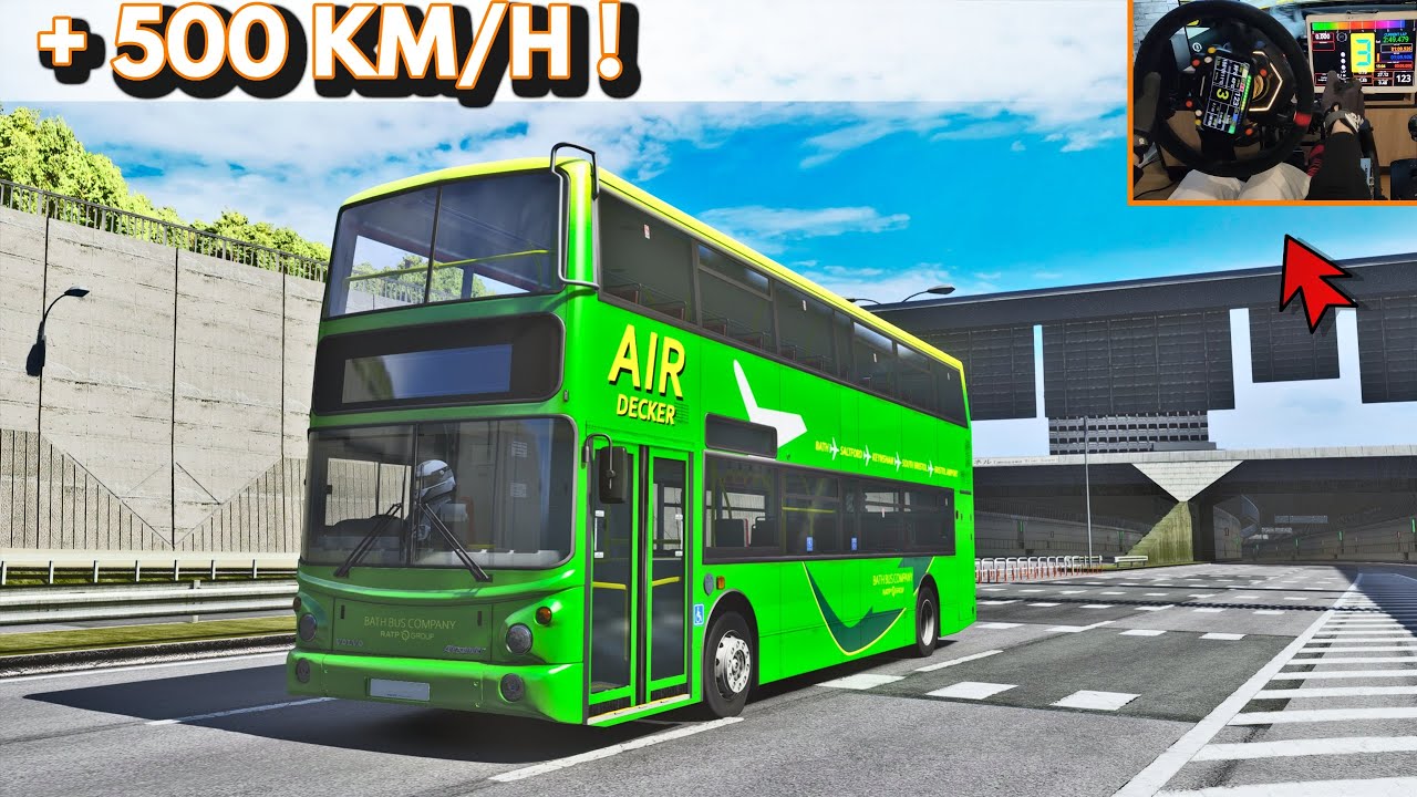 + 500KM/H POUR CE BUS 😂Assetto Corsa / T818 DIRECT DRIVE - YouTube