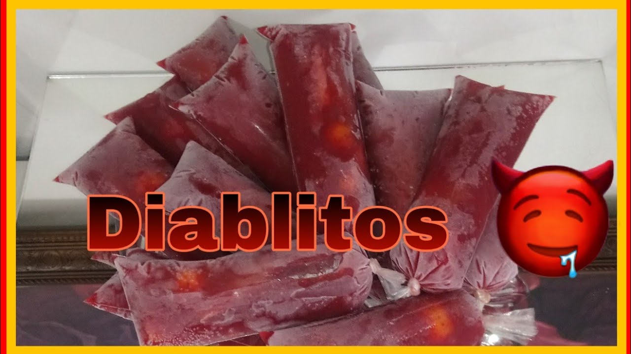 BOLIS De CHAMOY o Diablitos ~Estilo SINALOA 😋 - YouTube