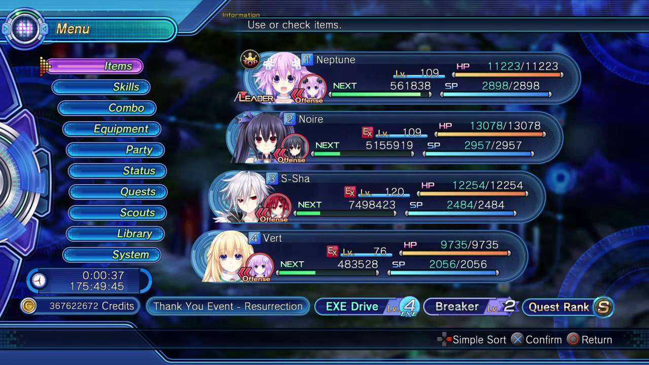 Megadimension Neptunia VII CPU Chips Torture - YouTube