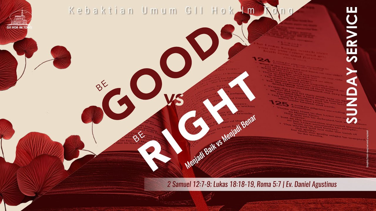 Be Good vs Be Right (Menjadi Baik vs Menjadi Benar) - YouTube
