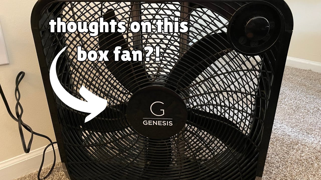 My Thoughts on the Genesis Box Fan - YouTube