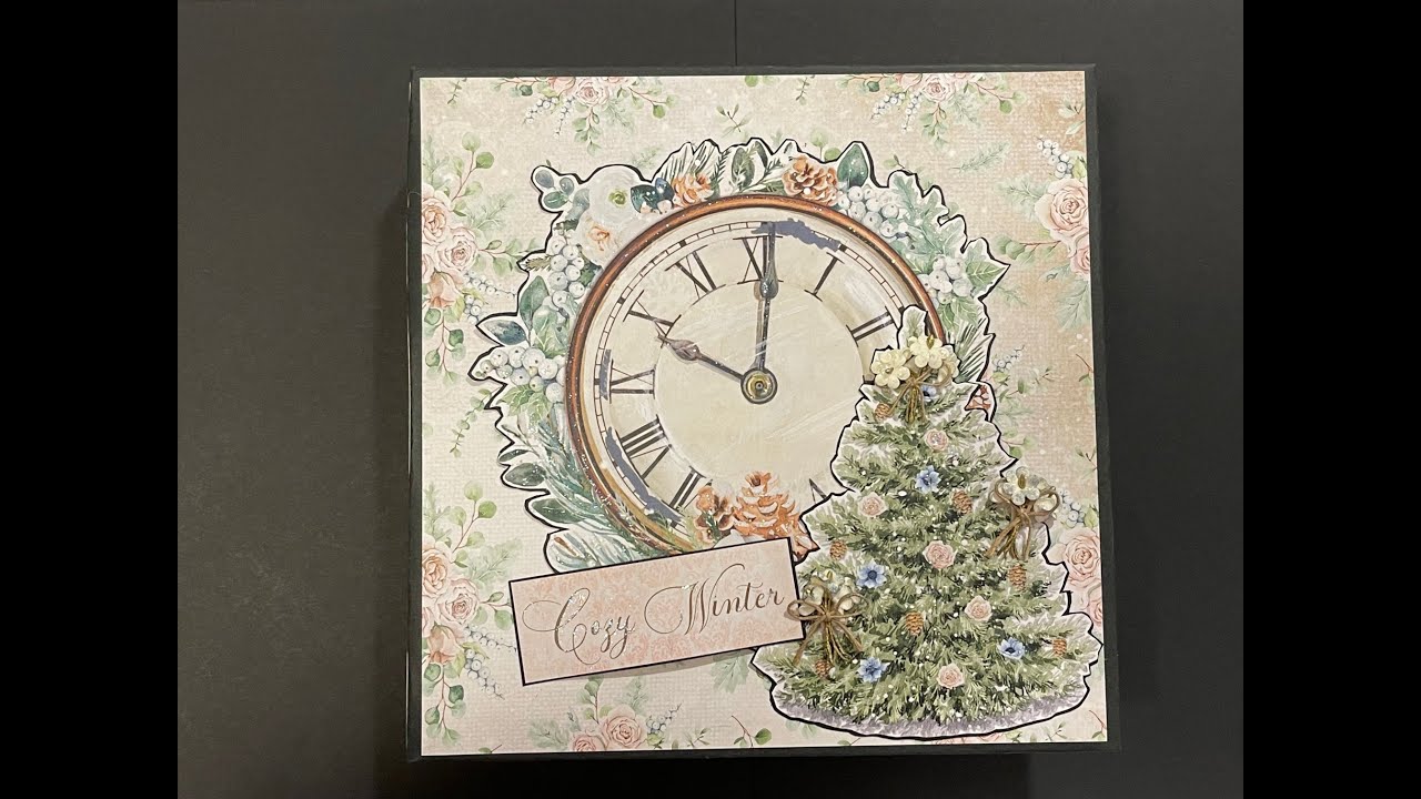 STAMPERIA COZY WINTER PART 2 TUTORIAL - SHELLIE GEIGLE - JS HOBBIES AND ...