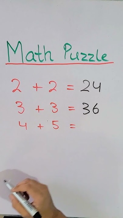 Comment your answers!! #maths #mathstricks #mathpuzzle #mathematics #teaching #mathpuzzle #fun # ...
