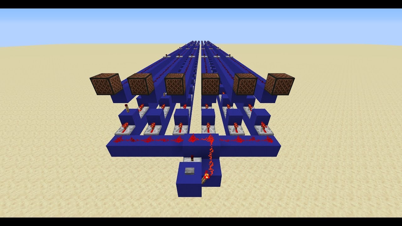 Musikmaschine, Jukebox, Minecraft, Redstone - YouTube