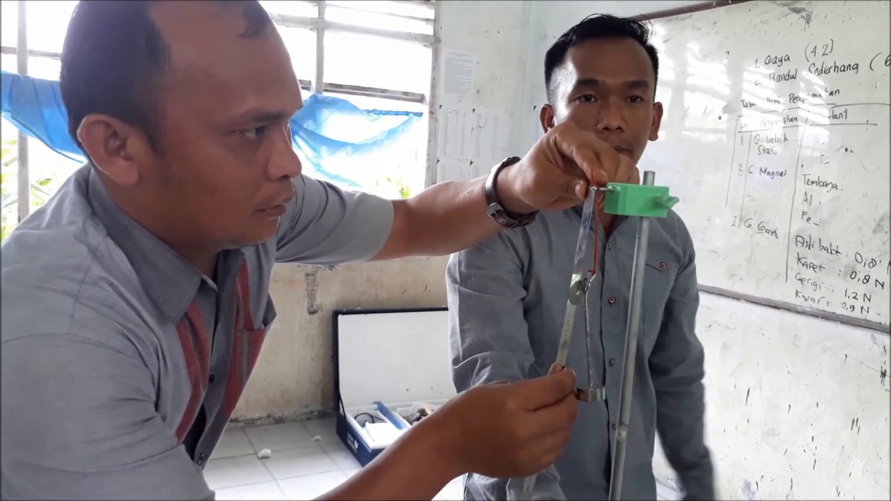 Praktikum IPA SD Gaya dan Bandul Sederhana - YouTube