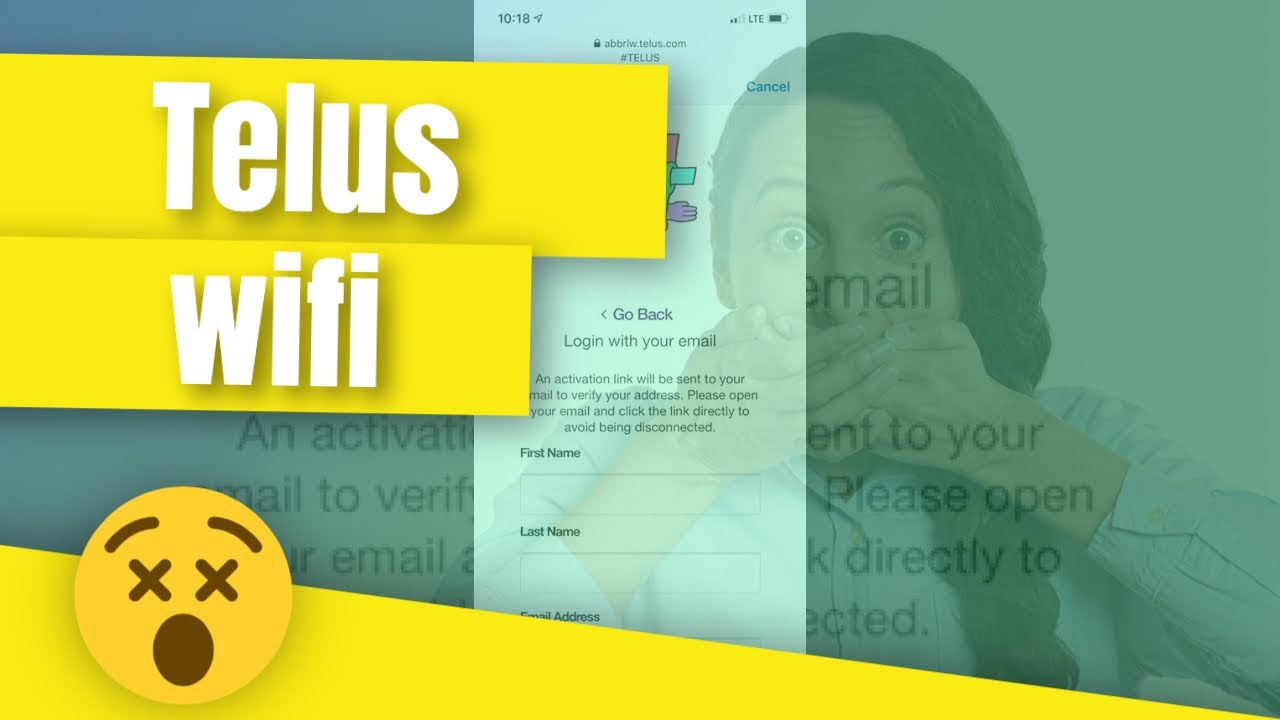 How to sign onto Telus wifi. - YouTube