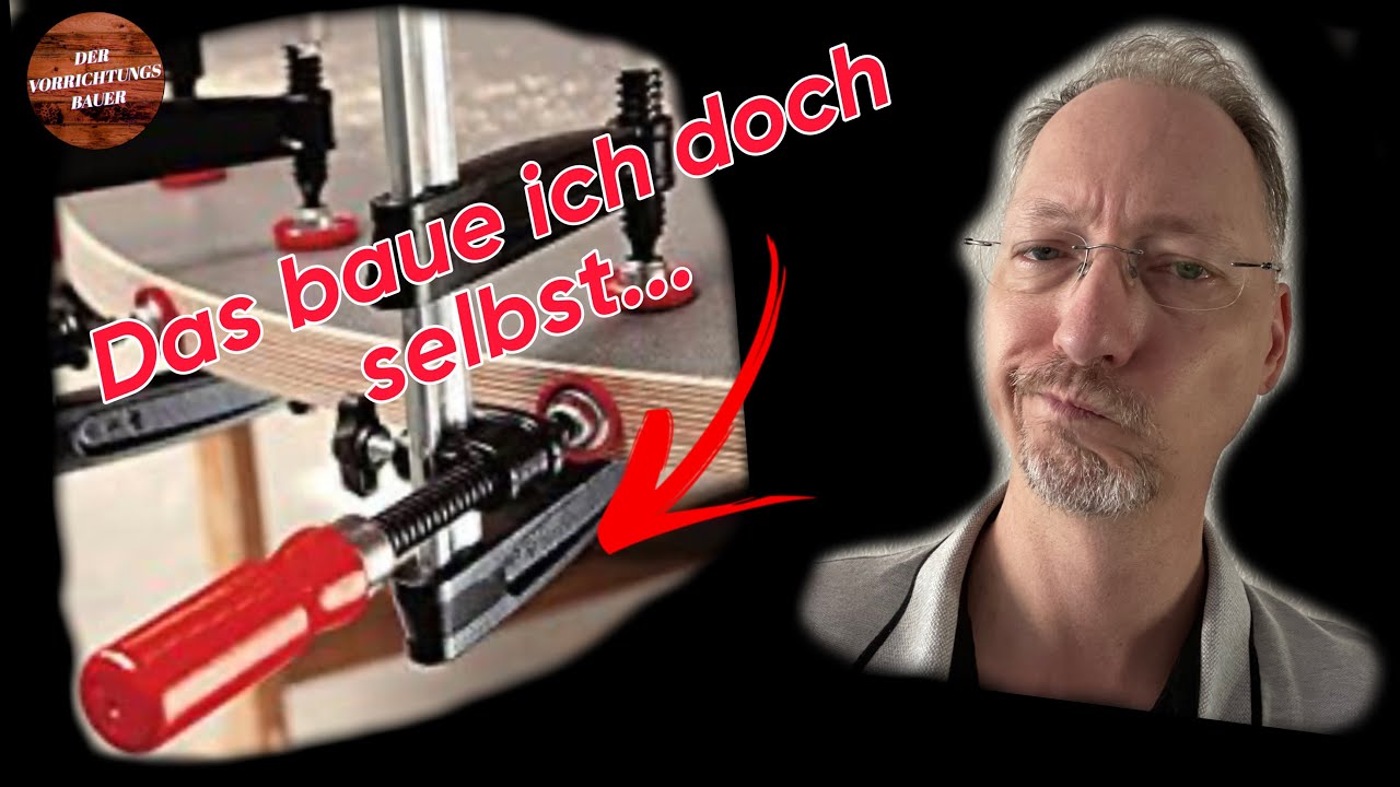 Kanten-Verleim-Zwingen (selber bauen aus einfachen Zwingen) | Der ...