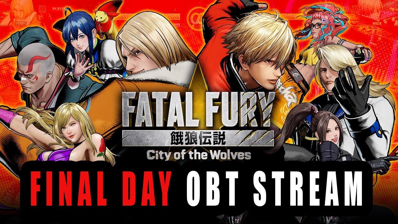 FATAL FURY COTW - Open Beta 2 Final Day Live Stream - YouTube