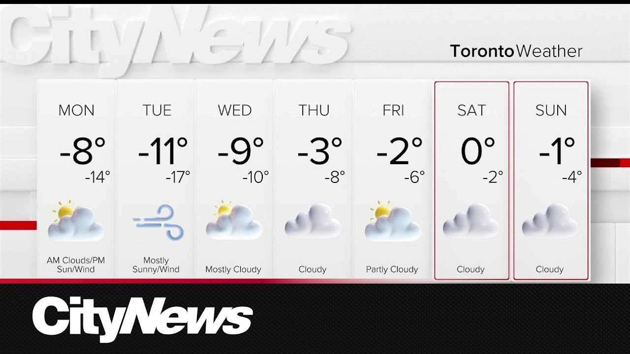 Intense and dangerous cold moves into the GTA - YouTube