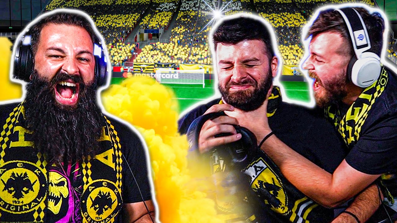 ΑΕΚ - Ντιναμό Ζάγκρεμπ | FIFA 23 | TechItSerious - YouTube