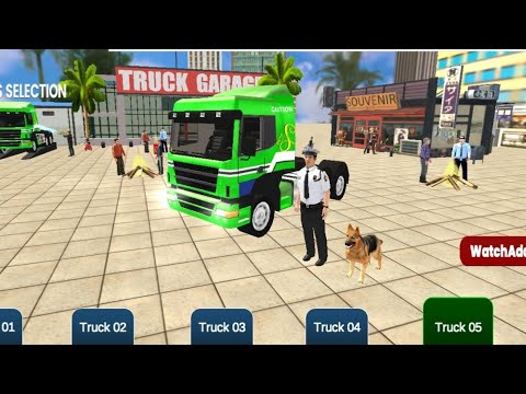 Euro Truck Simulator 3D Game - Container Transport Simulator Game ...