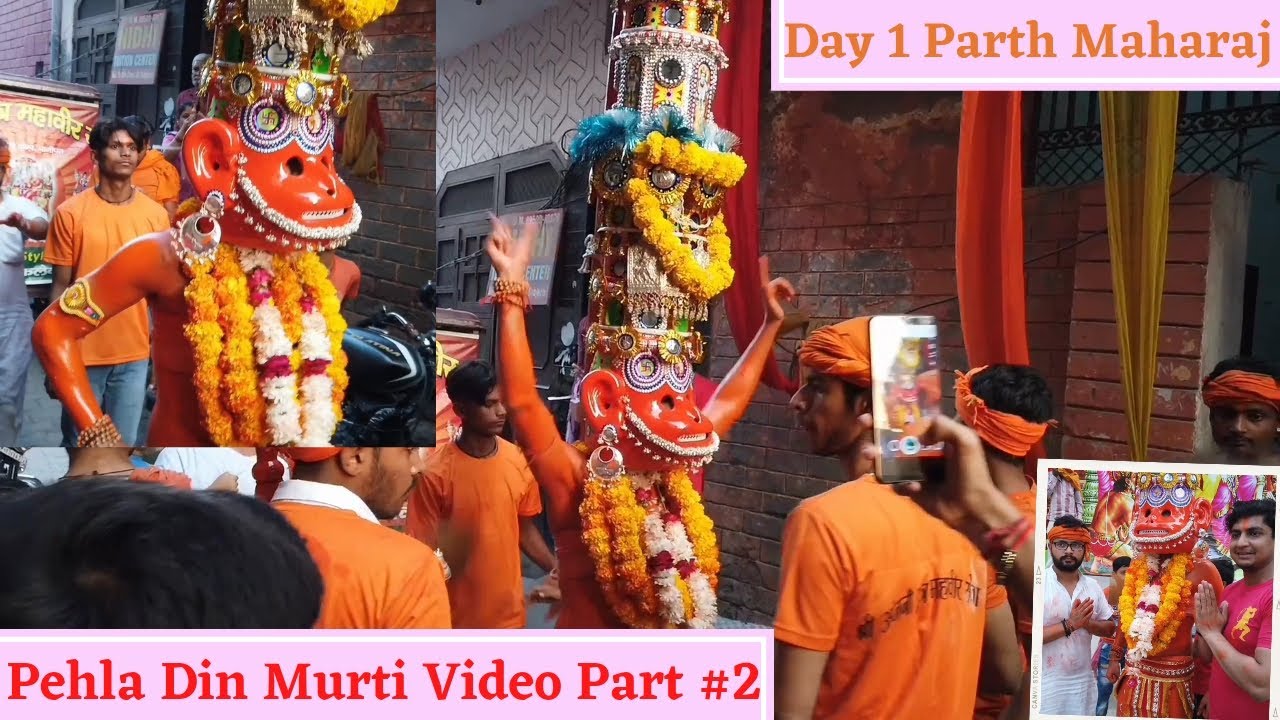 || Hanuman ji Savroop First Day 2nd Video || Parth Maharaj || Panipat ...