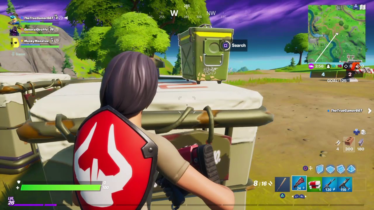 Fortnite chapter 2 season 2 first gameplay video - YouTube